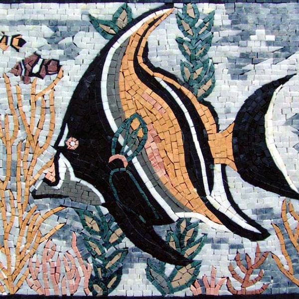 Fish Mosaic - Etsy