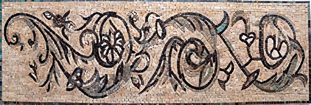 Floral Mosaictangles - Etsy