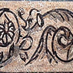 Floral Mosaictangles - Etsy