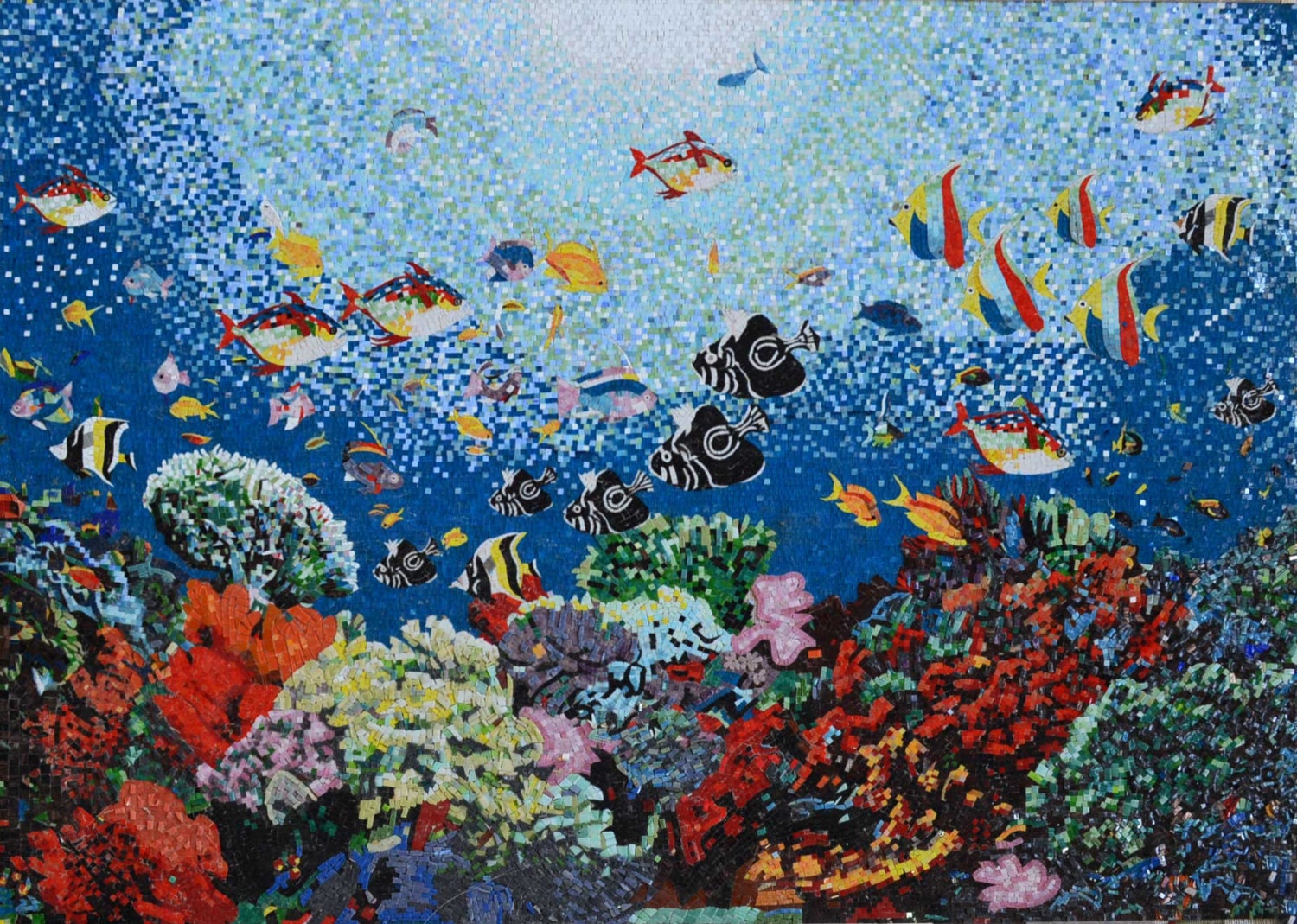 Beautiful Large Ocean Mosaic