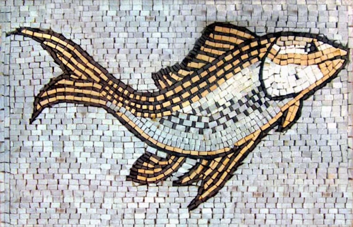 Fish Mosaic Mosaic Artwork - Etsy