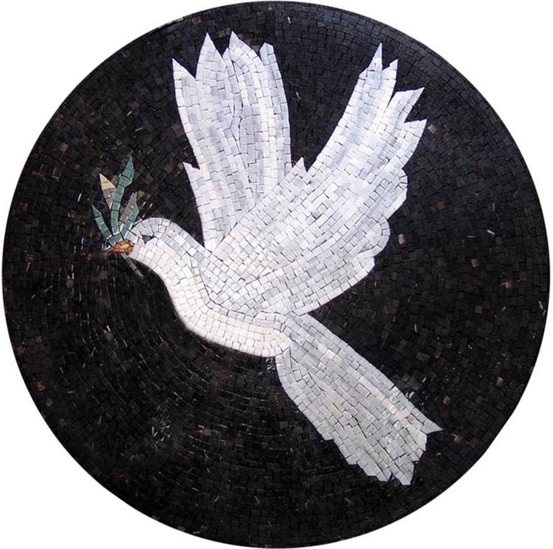 White Dove Mosaic Art - Etsy