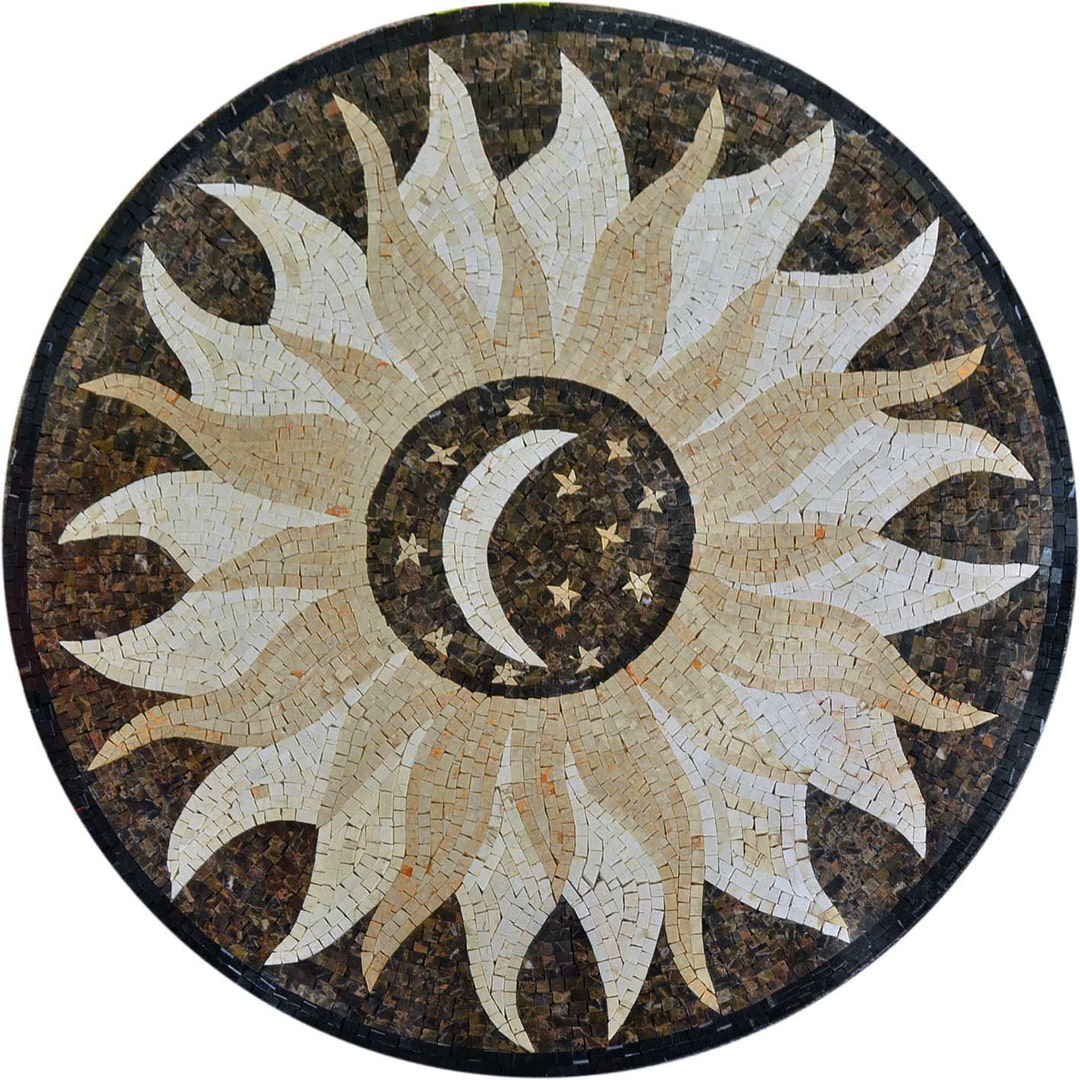 Celestial Mosaic Medallion - Stella - Etsy