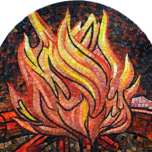 Mosaic Patterns - Fire Flame - Etsy