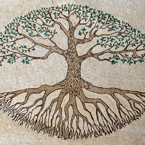 Tree of Life Mosaic - Etsy