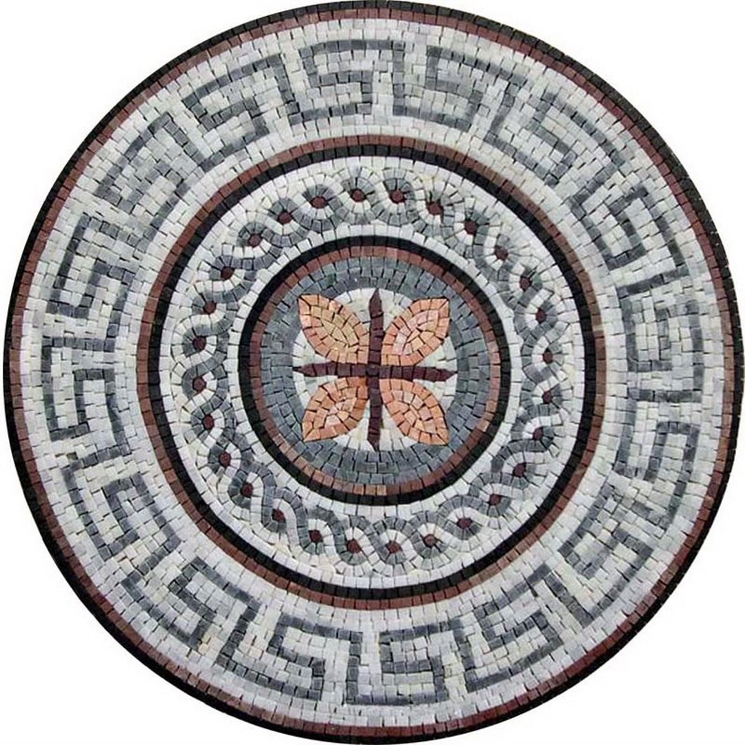 Roman Medallion Mosaic - Etsy