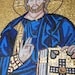 Mosaic Christ On Throne Religious Art Etsy