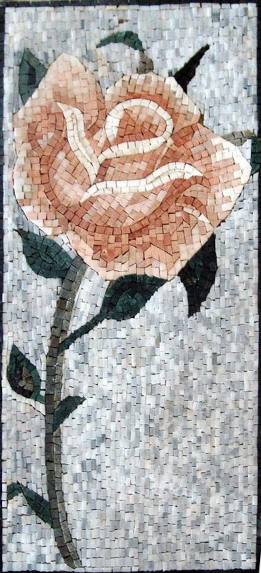 Rose Flower Mosaic Pattern - Etsy