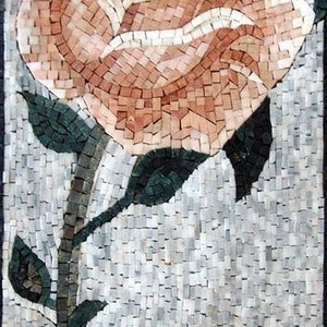 Rose Flower Mosaic Pattern - Etsy