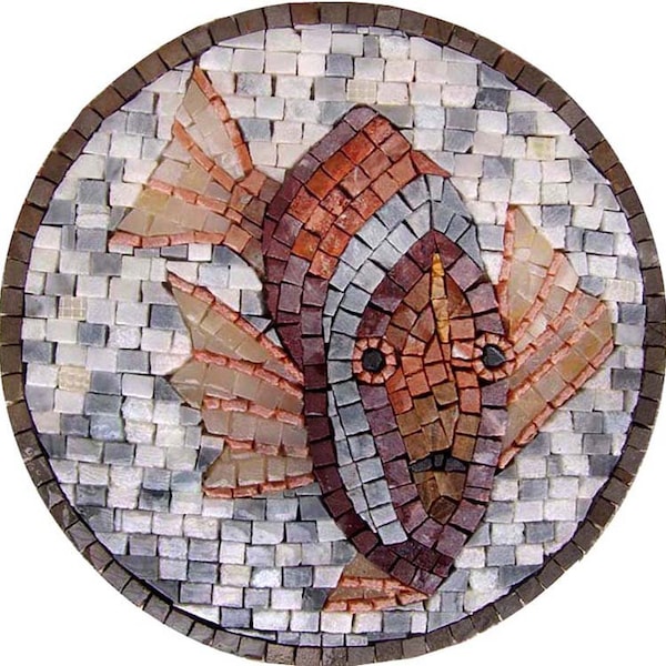 Fish Mosaic - Etsy