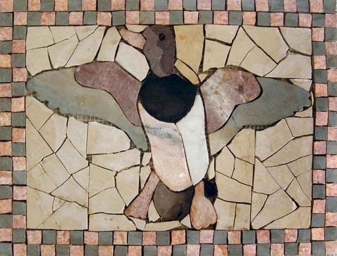 Mosaic Artwork - Dove Stone - Etsy