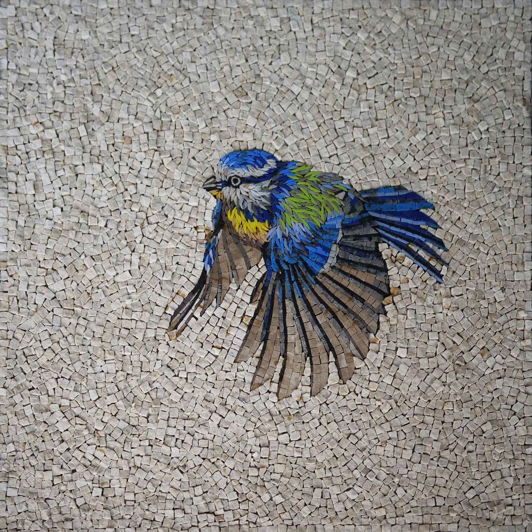 Bird Mosaic Art - Artistic Koko - Etsy