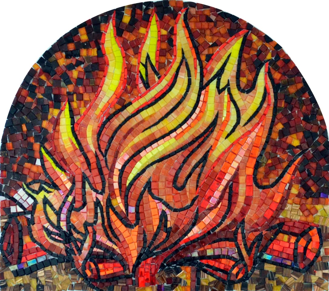Mosaic Patterns - Fire Element - Etsy