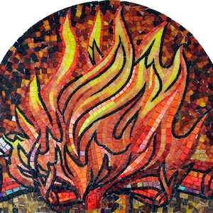 Mosaic Patterns - Fire Element - Etsy