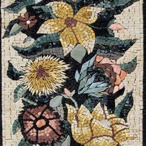 Jasmine and Dandelion Mosaic - Etsy