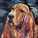 Marble Dog Mosaic - Beagle Dog - Etsy