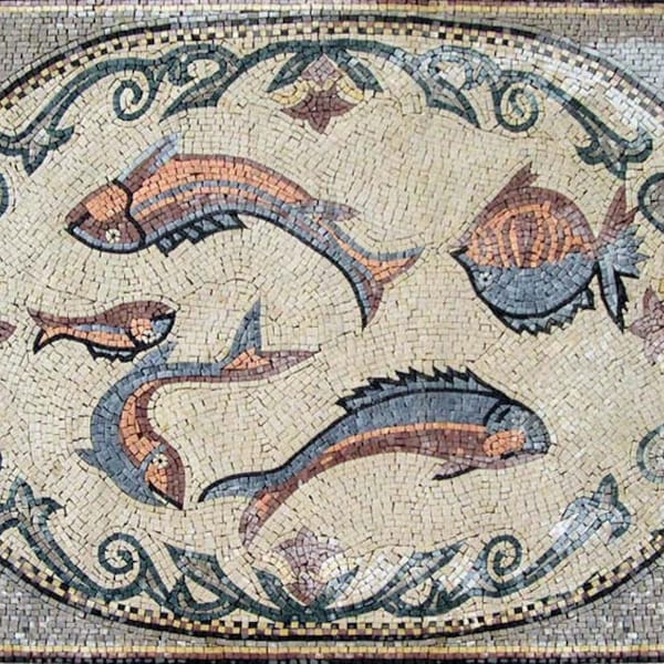 Fish Mosaic - Etsy