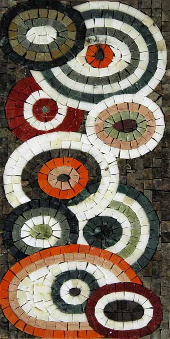 Mozaico Planets Abstract Mosaic | Etsy