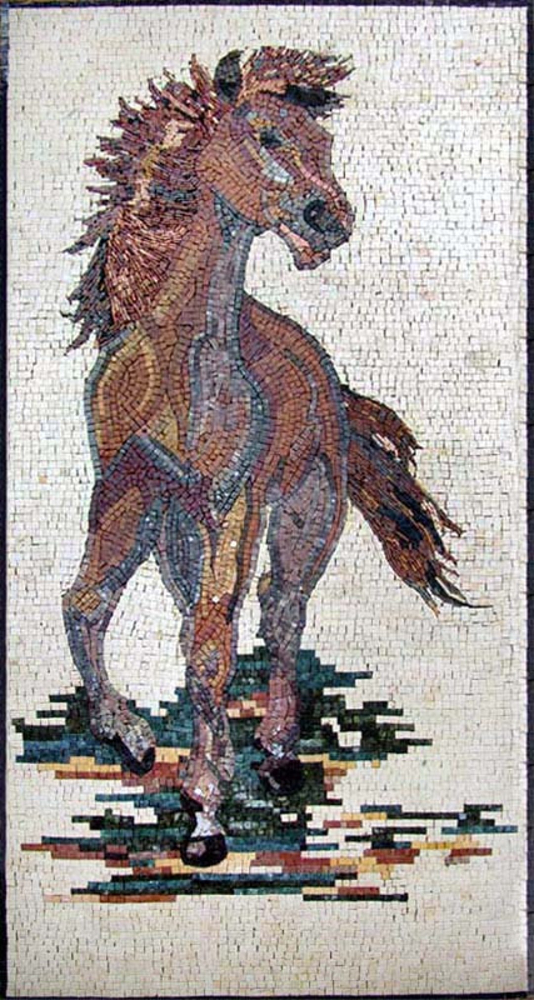 Horse Mosaic Artwork - Etsy