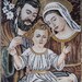 Holy Family Portrait - Sacred Religious Mosaic Artwork, Handcrafted ...