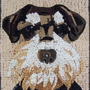 Dog Mosaic Mural - Mosaic Artwork - Etsy