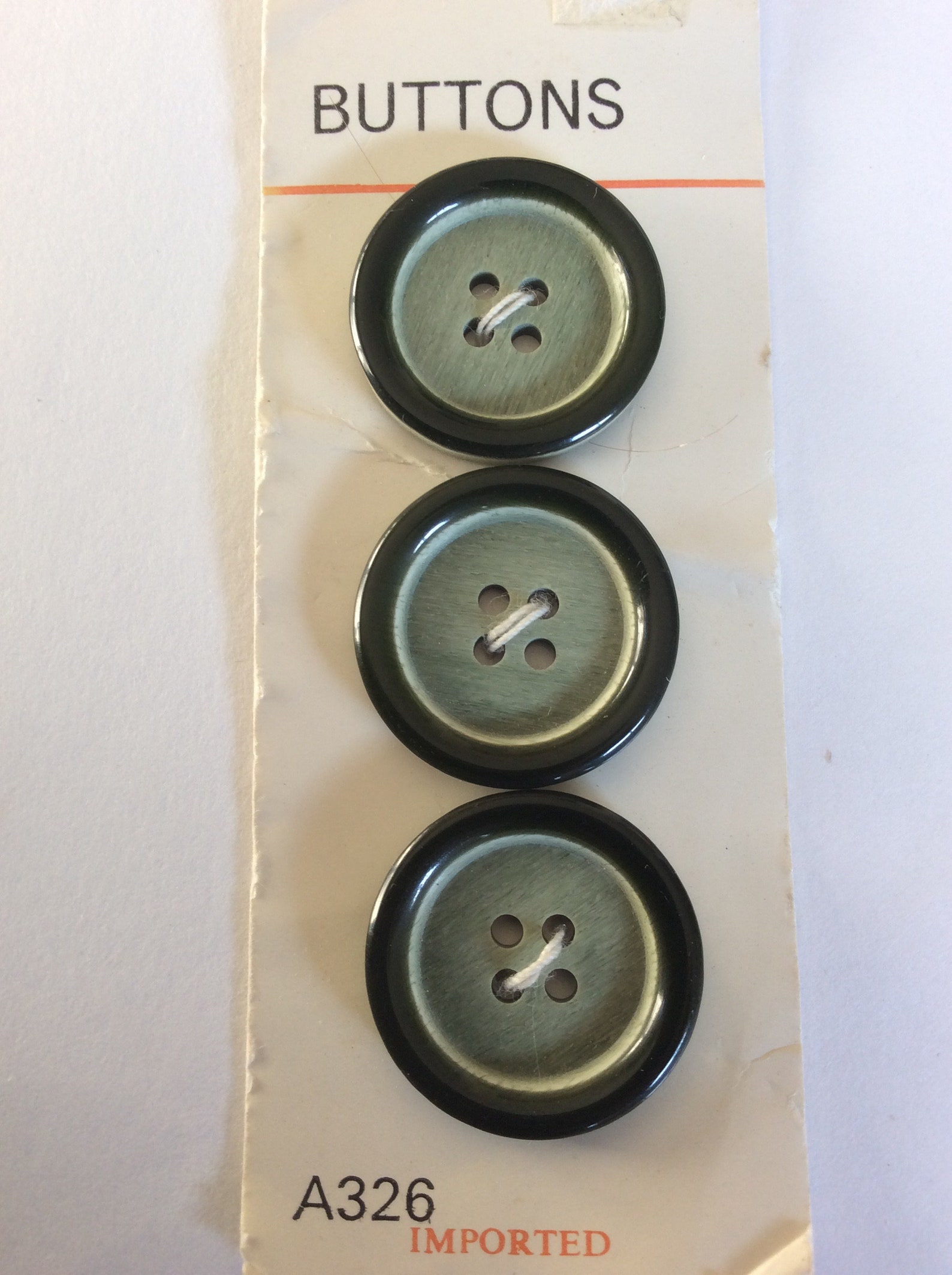 Vintage Aero Buttons Green 22 Mm Buttons 1970s Freepost - Etsy UK