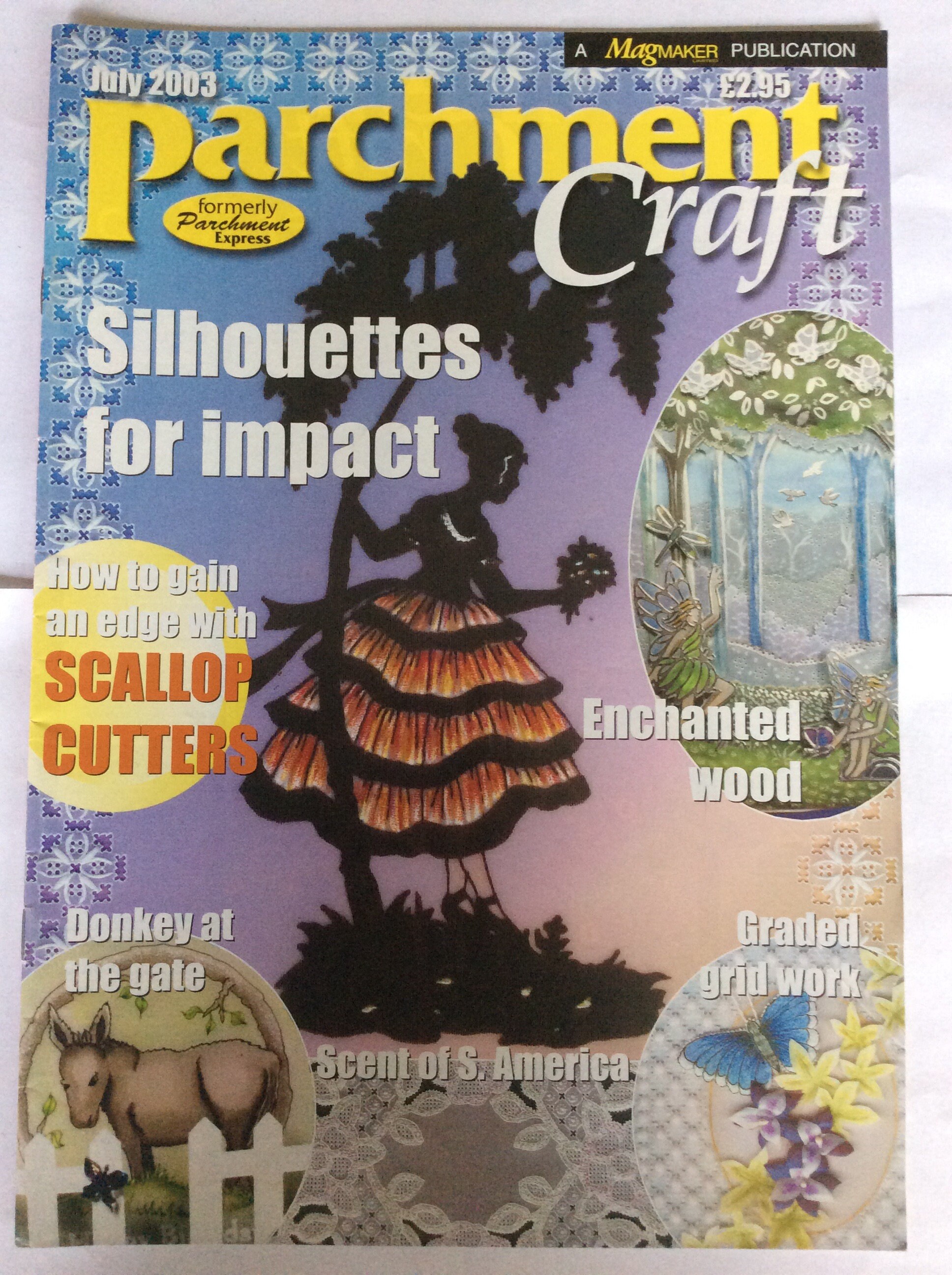 Parchment Craft Magazine July 2003 Freepost Uk - Etsy UK