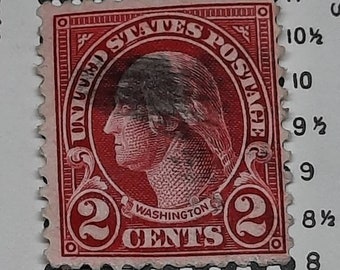Stamp Rare Washington 2 Cent | Etsy