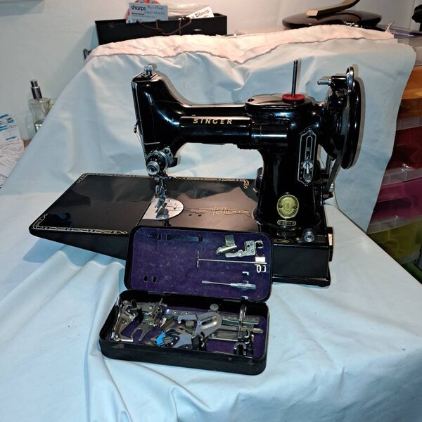 Singer Featherweight Sewing Machine - Etsy