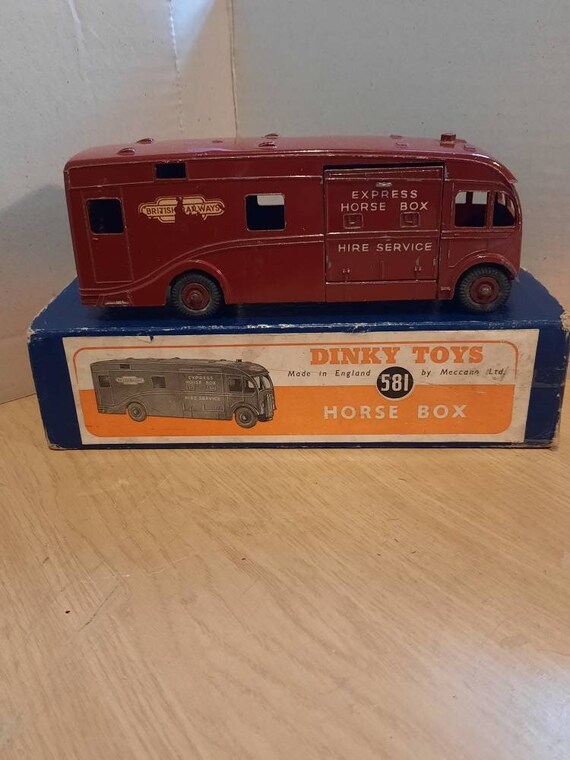 DINKY British Railways Horse Box DINKY 581 Original Box - Etsy