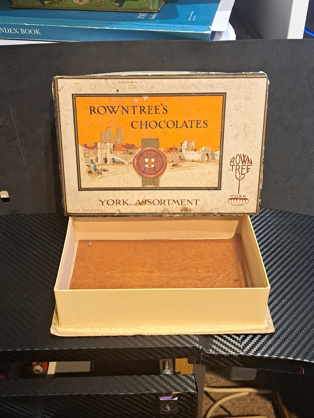 A Rare Antique - Vintage Rowntree's York Seal Assortment Chocolates Box ...