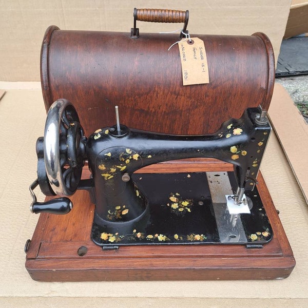 Antique Sewing Machine - Etsy UK