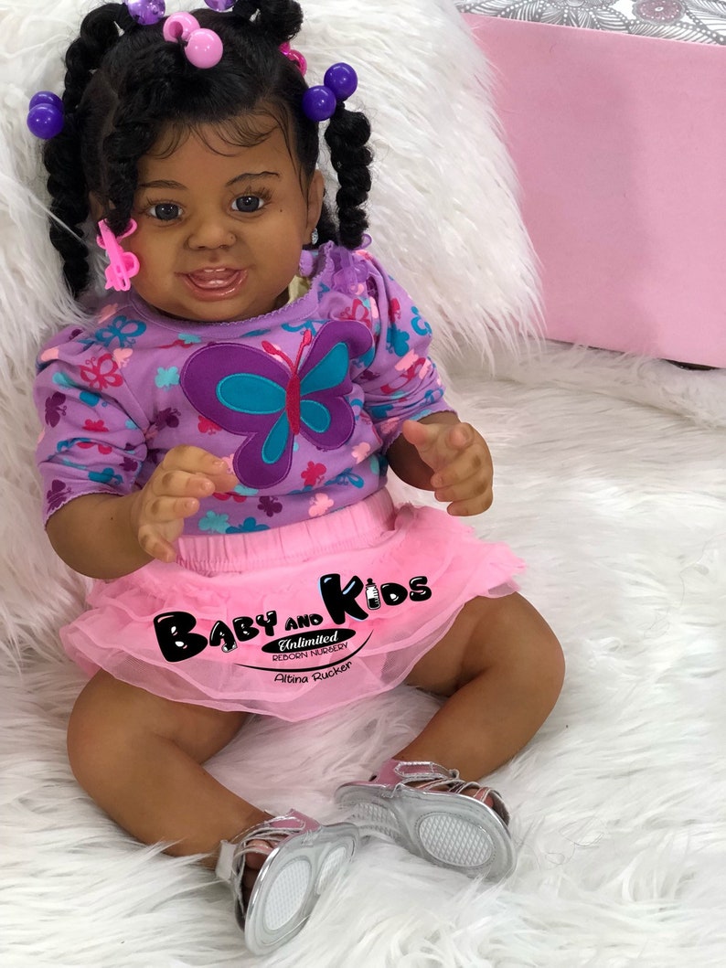 AA reborn toddler African American reborn baby girl life | Etsy