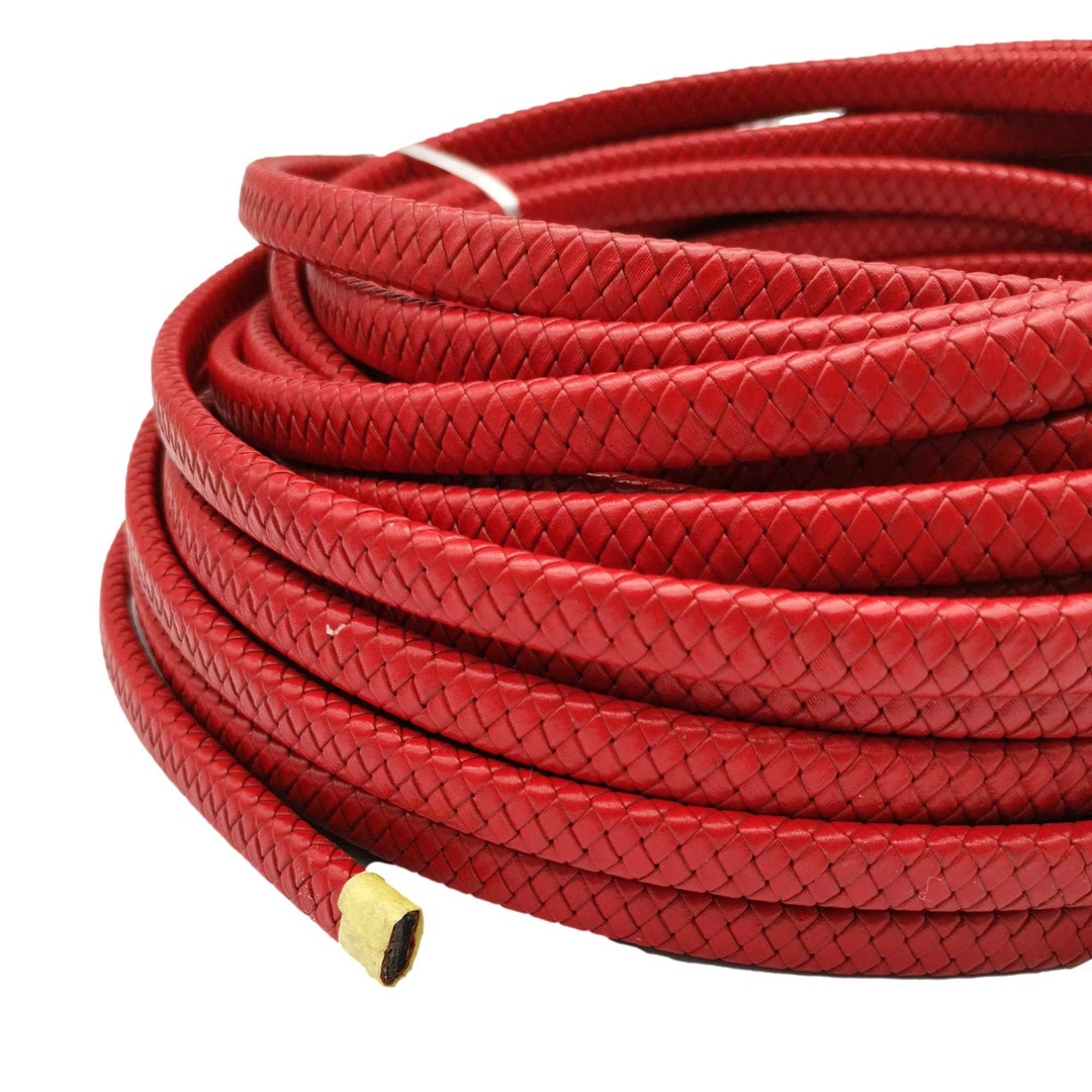 Shapesbyx 12x6mm Braided Leather Strap for Jewelry Making 12mmx6mm ...