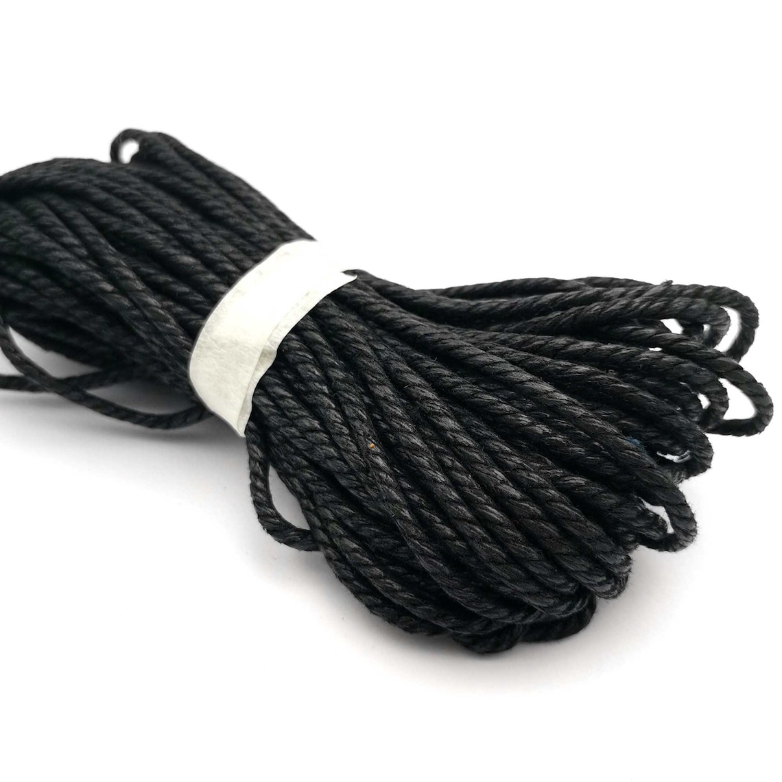 2.5mm Macrame Cord Black Hemp Cotton Mixsoft Cotton Rope for - Etsy
