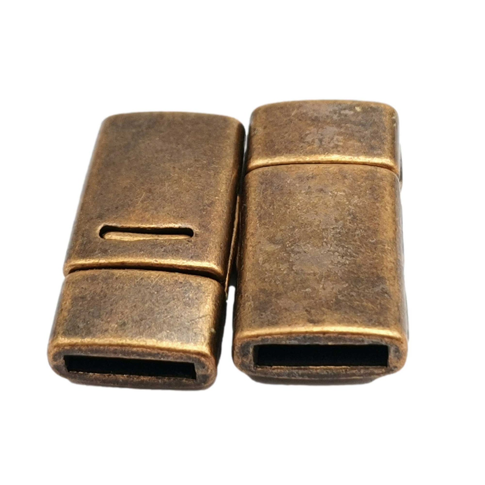 3 Pieces for 10x2 Leather Strip Glue Magnetic Clasps and - Etsy