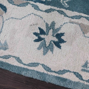 New Authentic Mammoth Blue Old Design Handmade Traditional Oriental ...