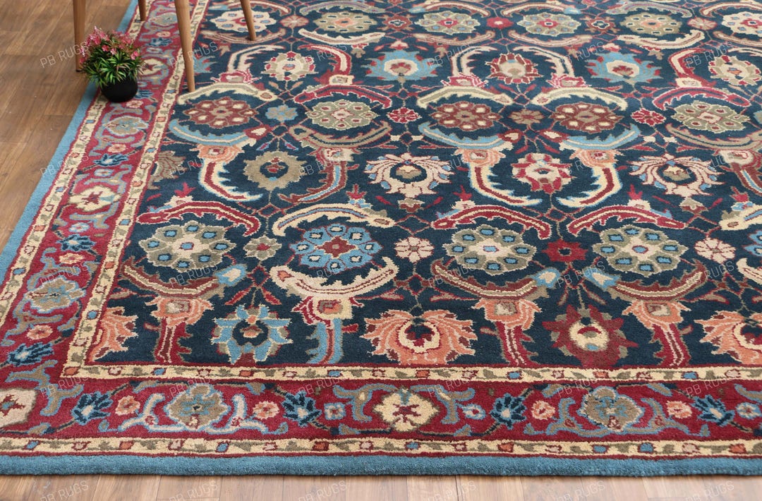 New Authentic Emma Blue Color Old Design Handmade Traditional Antique ...