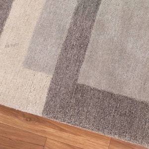 New Authentic Kirk Modern Design Handmade 100% Fine Soft Woolen Area PB ...