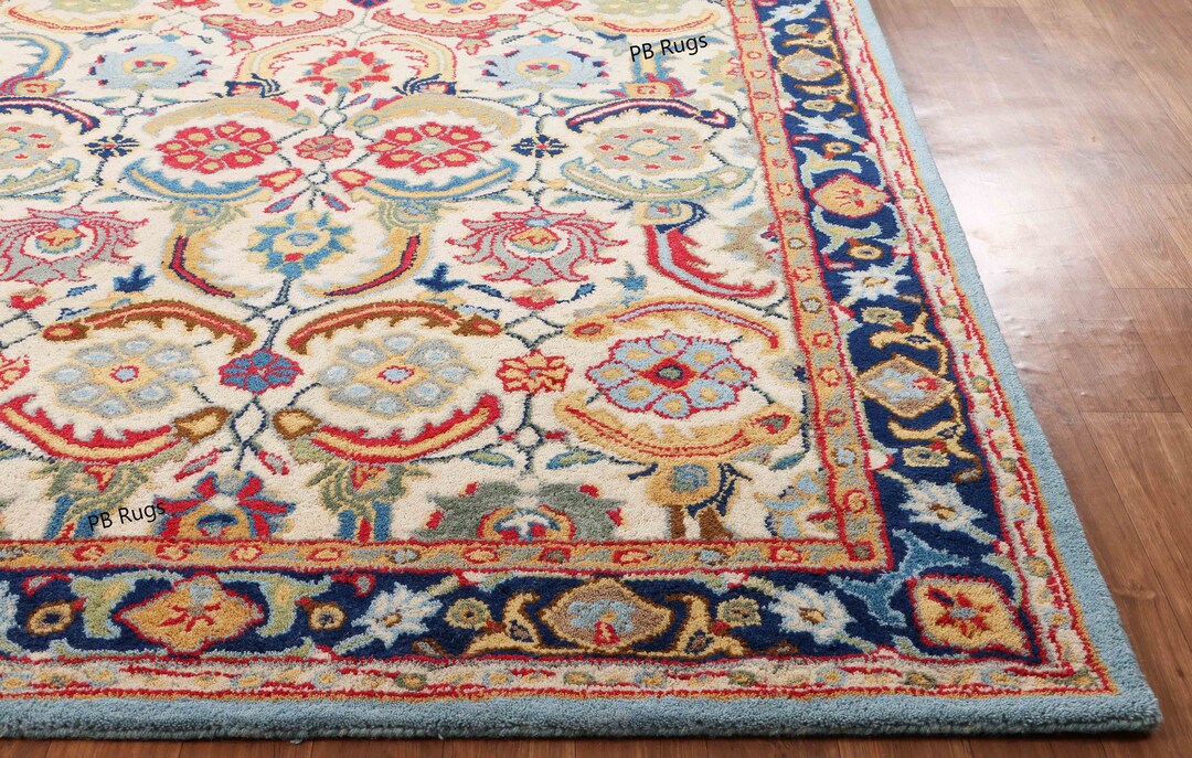 New Authentic Emma Multi Old Design Handmade Traditional Oriental ...