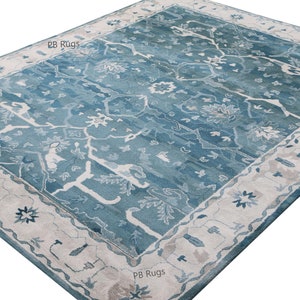 New Authentic Mammoth Blue Old Design Handmade Traditional Oriental ...
