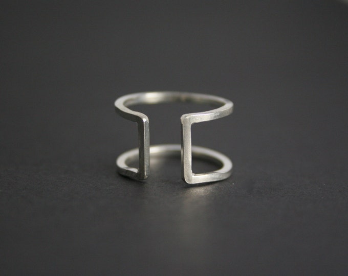 Sterling Silver Ring - Handmade - Funky - Etsy