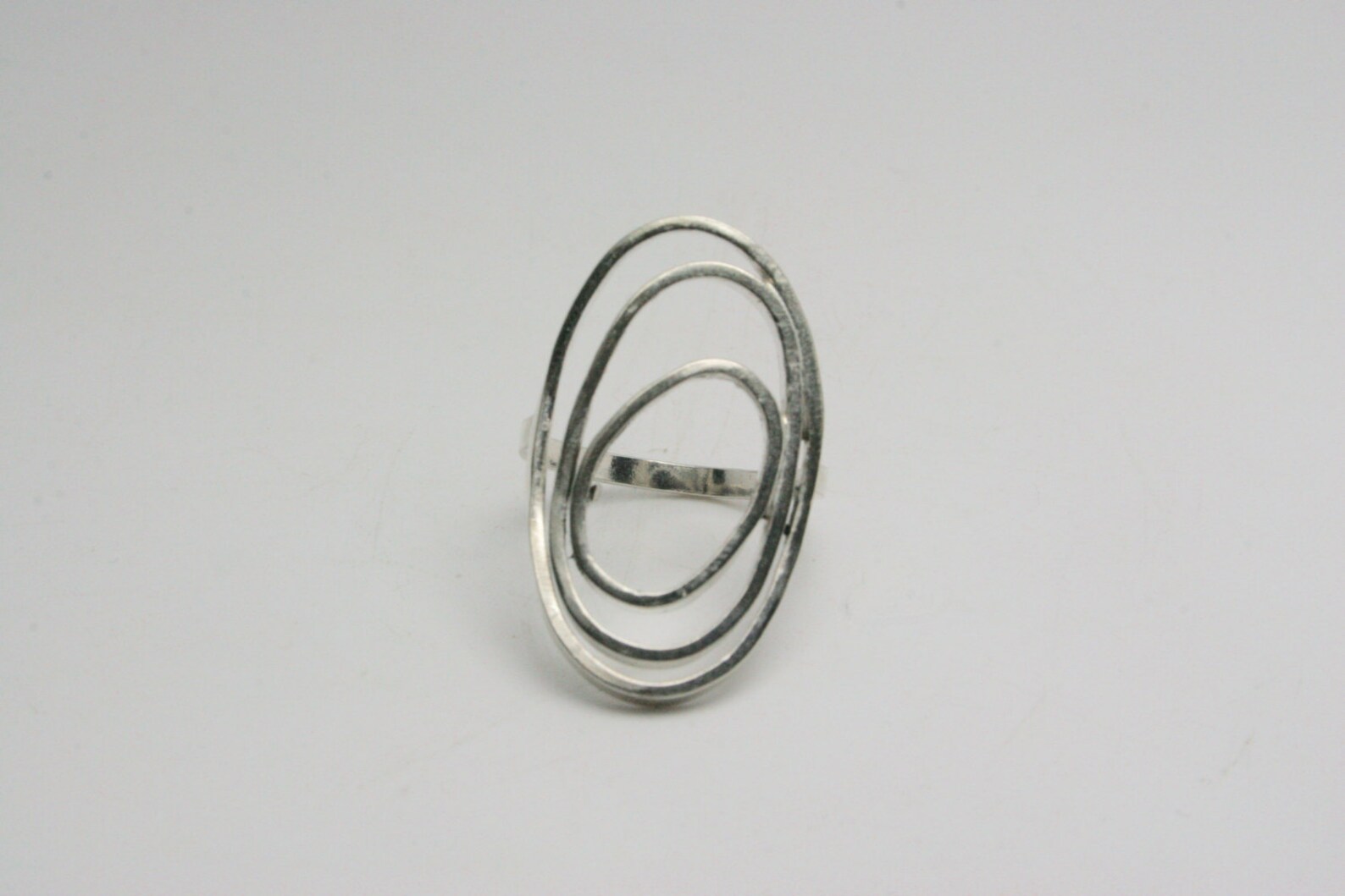 Silver Ring - Modern - Funky - Etsy