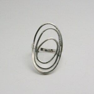 Silver Ring - Modern - Funky - Etsy