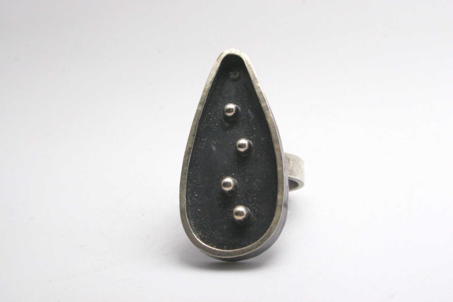 Sterling Silver Ring Statement Funky - Etsy