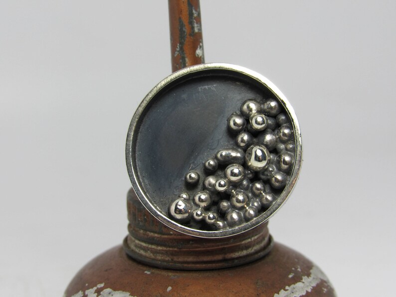 Sterling Silver Ring Handmade Funky - Etsy UK