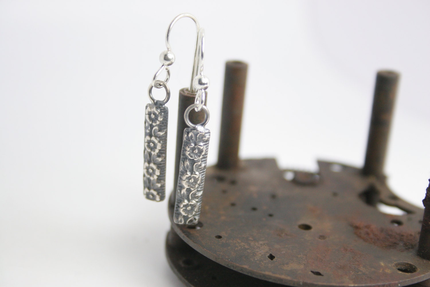 Sterling Silver Earrings Handmade - Etsy