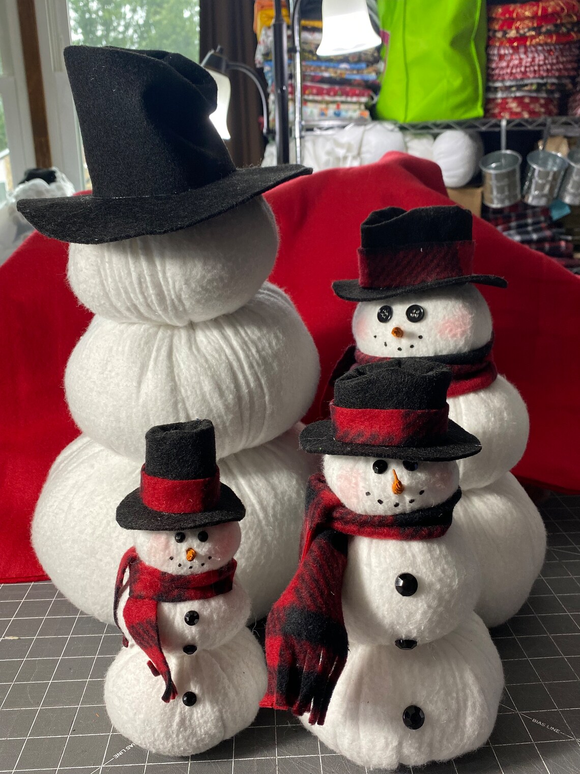 8 Inch Michael Snowman Kit No Sew Pattern - Etsy