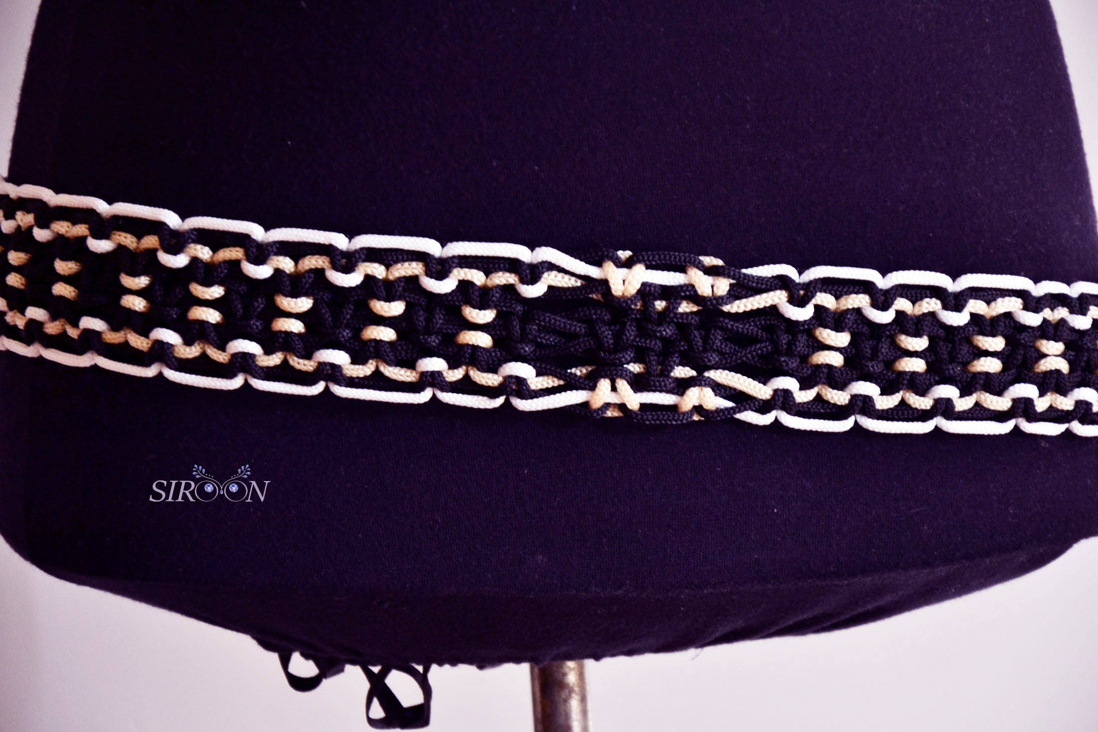 Gold Tapestry Macrame Belt, Elvis Style Macrame Belt, Macrame Fringe ...
