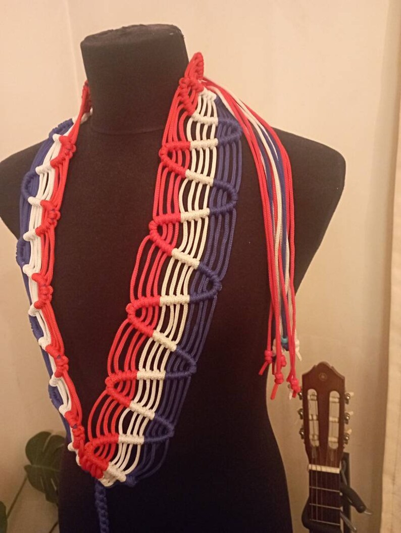 Macrame Guitar Straps, Willie Nelson Style Strap, Flag Colour Strap - Etsy